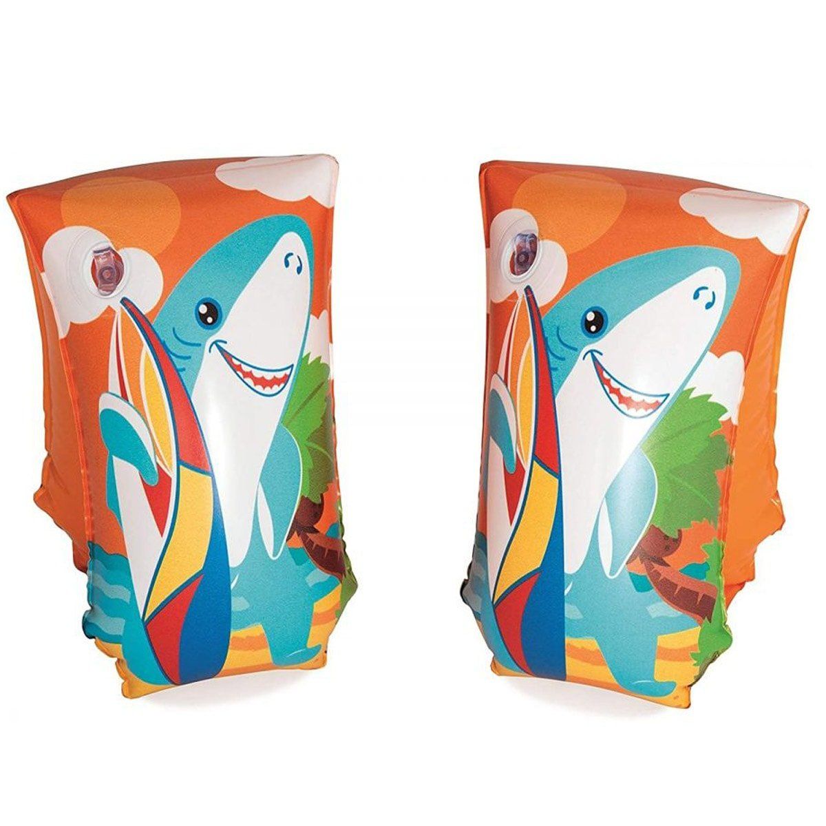 Bestway’s Shark Inflatable Arm Floats (30cm X 15cm) | Le3ab Store