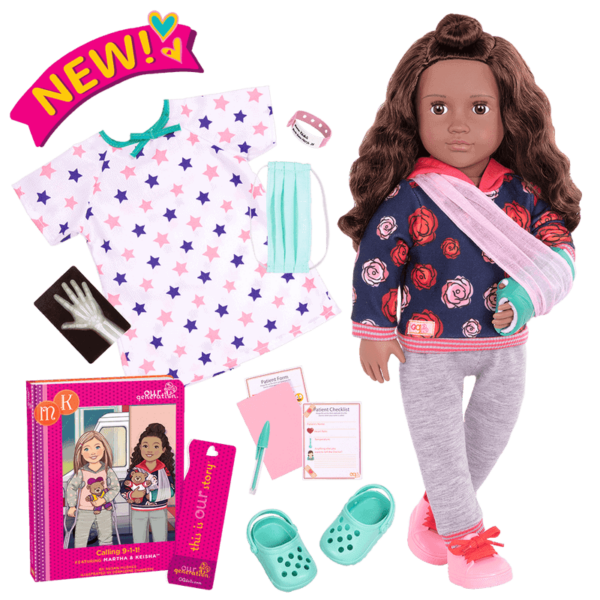 Our Generation Keisha Doll With Storybook | Le3ab Store