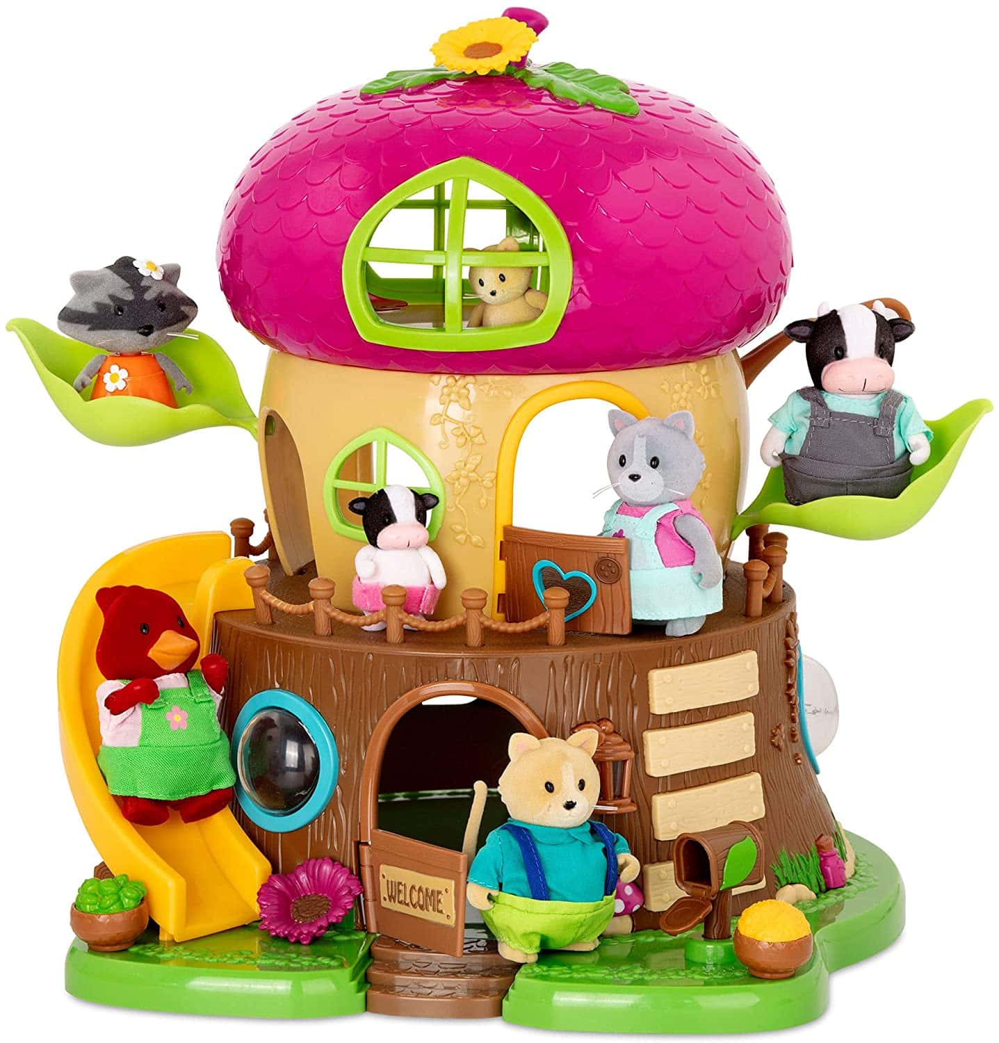 Acorn Treehouse Playhouse With Bobblehead Character - Li'l Woodzeez ...