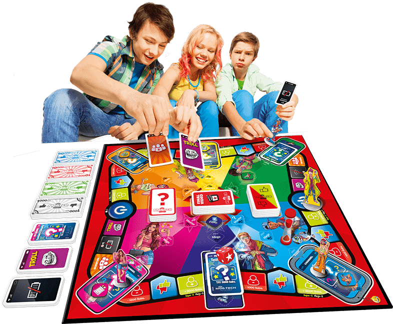Go Master YouTubers Game Board Game Spin Master2