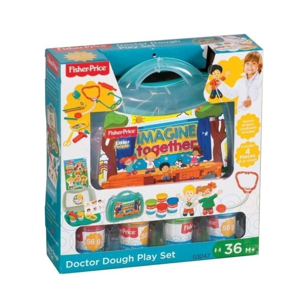 Doctor Dough Play Set Fisher Price Dede | Le3ab Store