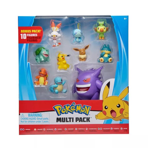 Pokemon Battle Figures 10 Pack | Le3ab Store