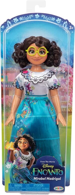 Disney Encanto Mirabel Fashion Doll With Dress, Shoes & Glasses | Le3ab ...