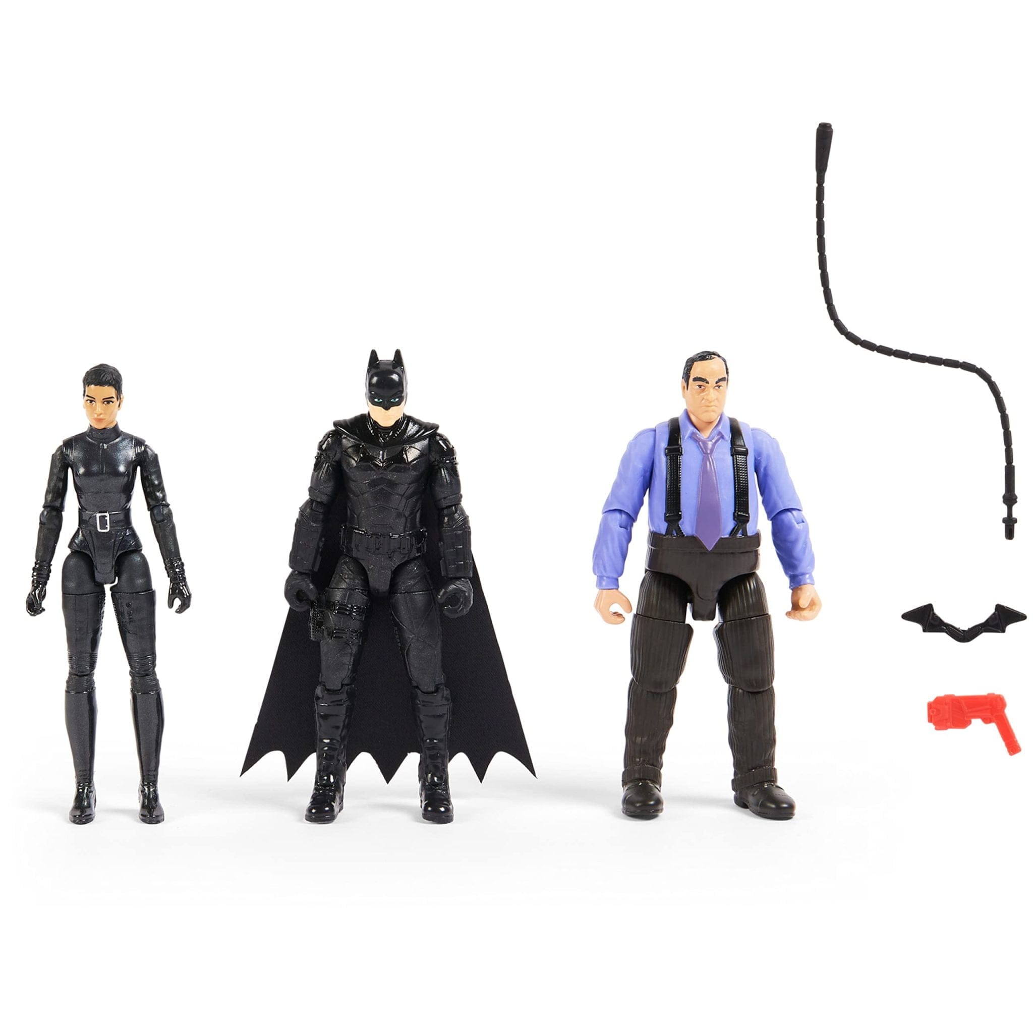 DC Comics The Batman 3-Pack With Exclusive 4” Batman Selina Kyle, The ...