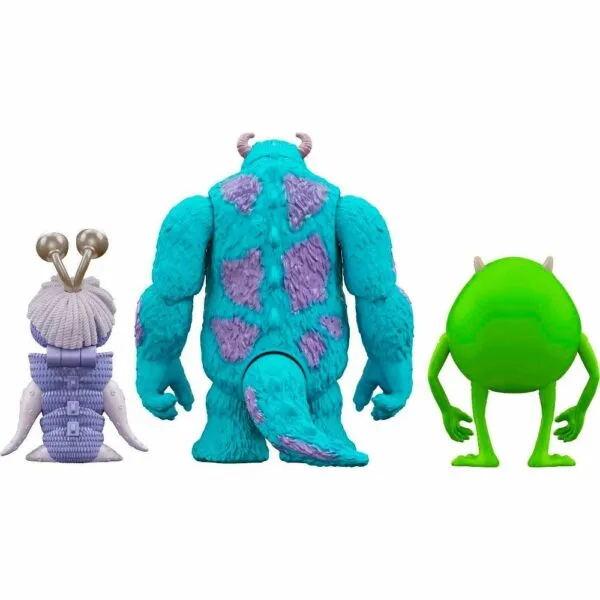 Mattel Disney And Pixar Monsters, Inc Storyteller 3 Action Figure Pack ...