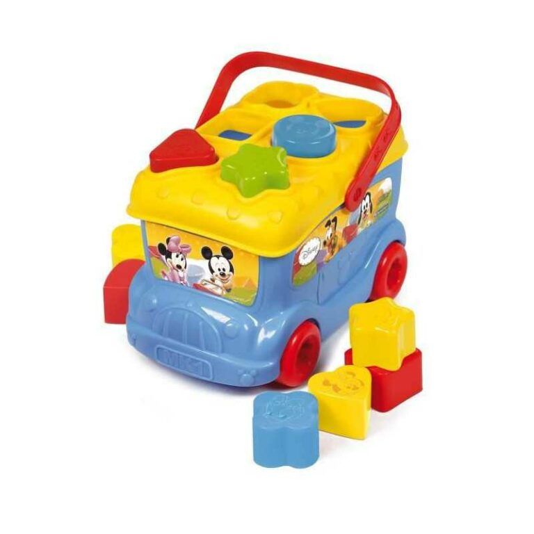 Clemetoni Sorter Toy Baby Mickey Mouse Bus | Le3ab Store